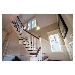 Blue River Cottage Cape Cod farm House - Farmhouse - Staircase - Other ...