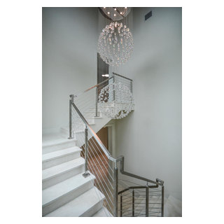 Boca Raton Lakefront Estate-For Sale - Contemporary - Staircase - Miami ...