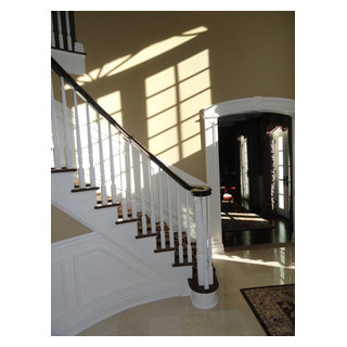 Breeze Knoll Remodel - Traditional - Staircase - Newark - by Curtiss W ...