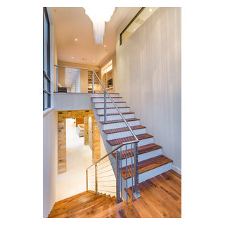 Bunker Hill Residence - Contemporain - Escalier - Houston - par 2Scale Architects | Houzz