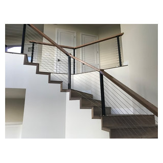 Cable Staircase - Contemporary - Staircase - San Francisco - by San ...