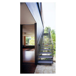 Carport Treehouse - Contemporary - Staircase - Sydney - by Andrew ...