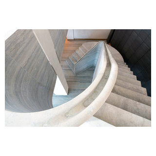 Central London Stone Stair - Contemporáneo - Escalera - Londres - de ...
