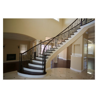 Chakra - Traditional - Staircase - Denver - by Tree of Life Stairs, LLC ...