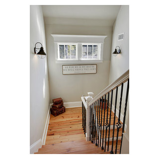 Classic Ingalls Farmhouse House Plan 9772 - Farmhouse - Staircase - New ...