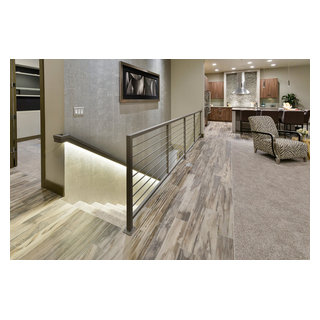 Colorado Now - Contemporary - Staircase - Denver - by Tiffany Homes | Houzz