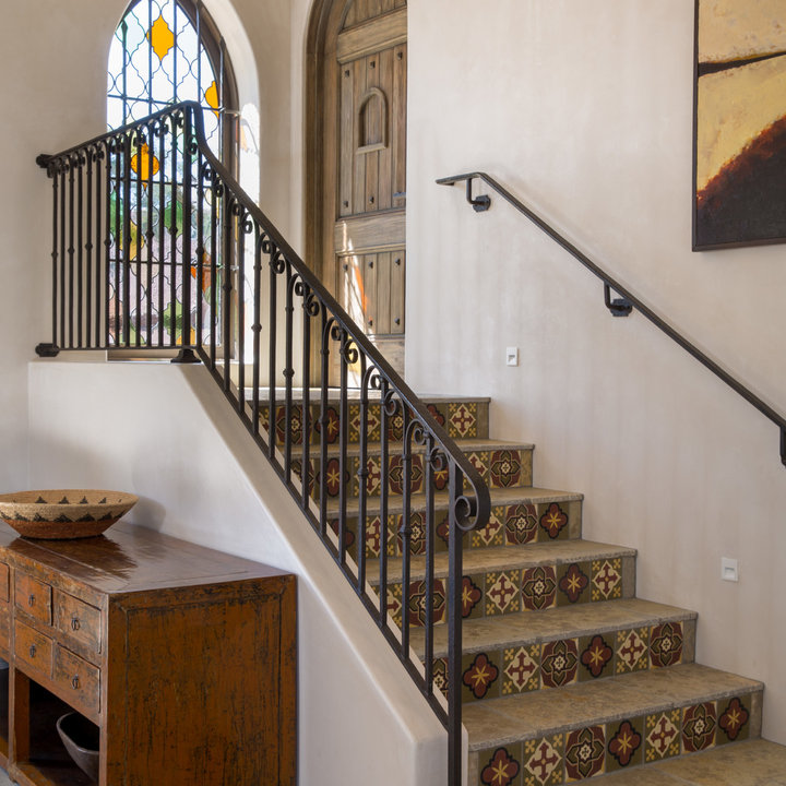 Fotos de escaleras | Diseños de escaleras con contrahuellas con ...