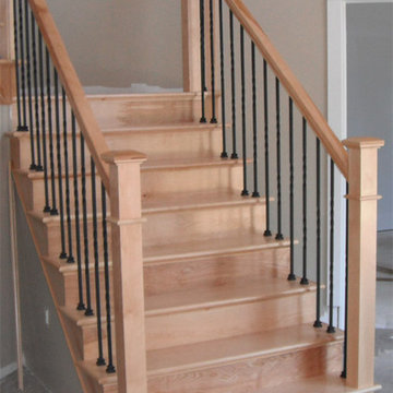 Simple Newel Post - Photos & Ideas | Houzz