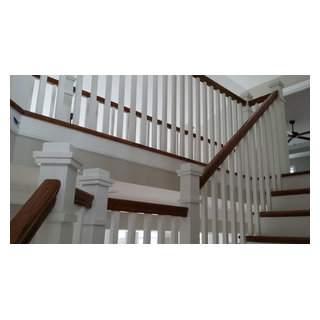 Craftsman Style Stair Railing - Craftsman - Staircase - DC Metro - by ...