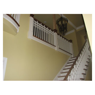 craftsman style staircase - Classique - Escalier - Charlotte - par ...