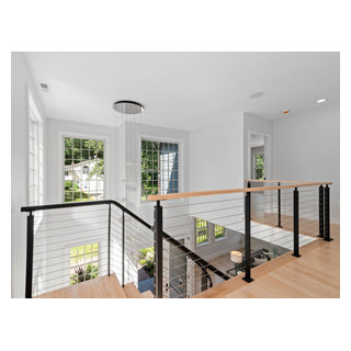 Curved Floating Stairs - Modern - Staircase - Boston - by Keuka Studios ...