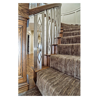 Custom Home - Modern Mediterranean - Traditional - Staircase - Oklahoma ...