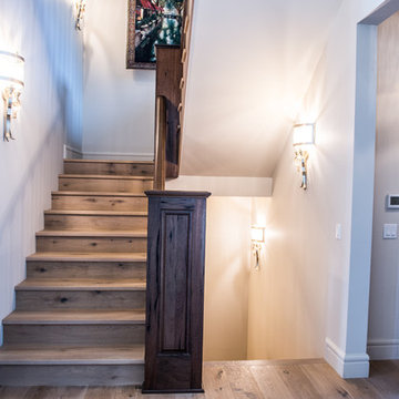 Walnut Newel Post - Photos & Ideas | Houzz