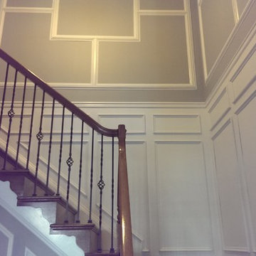 Shadow Box Stair Moulding - Photos & Ideas | Houzz