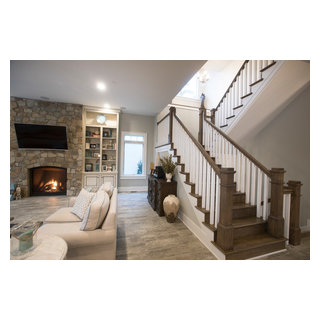 Custom Waterfront Home - Beach Style - Staircase - Baltimore - by ...