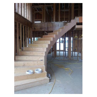 Customer Free Standing Stairs - Traditional - Staircase - Seattle - by ...