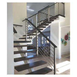 Dallas Homes - Modern - Staircase - Dallas - by REKindred - ARCHITECT ...