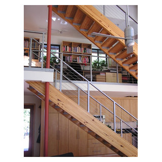 Davis Residence - Contemporary - Staircase - Raleigh - by Grant Group ...