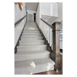 De Pere Modern Farm house - Farmhouse - Staircase - Other - by ABK ...