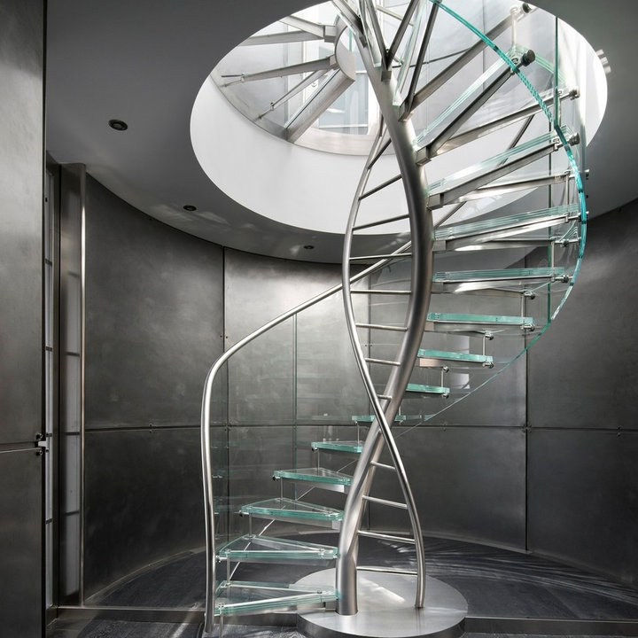 75 Glass Staircase Ideas You'll Love - September, 2025 | Houzz