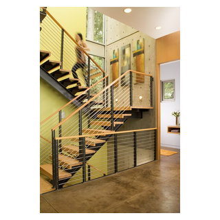 Dorsey residence - Contemporary - Staircase - Seattle - by Coates ...