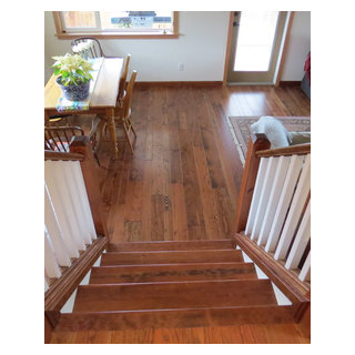 Douglas Fir - Staircase - Vancouver - by Woodland Flooring and Millwork ...
