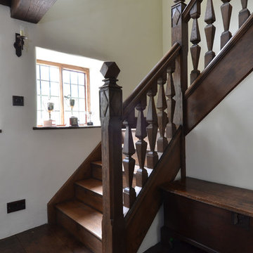 English Tudor Style Staircase - Photos & Ideas | Houzz