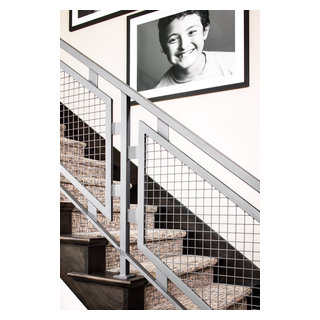 Entry - Contemporary - Staircase - Other - by Lee Douglas Interiors | Houzz