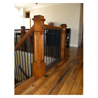 Equestrian Estate: Stair Landing - Farmhouse - Staircase - Other - by ...