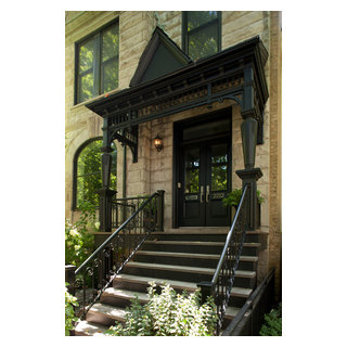 Exterior Spaces - Traditional - Staircase - Chicago - by Stonebridge ...