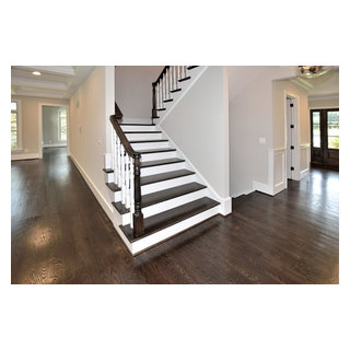 Extra wide stairs - Traditional - Staircase - DC Metro - by Suburban ...