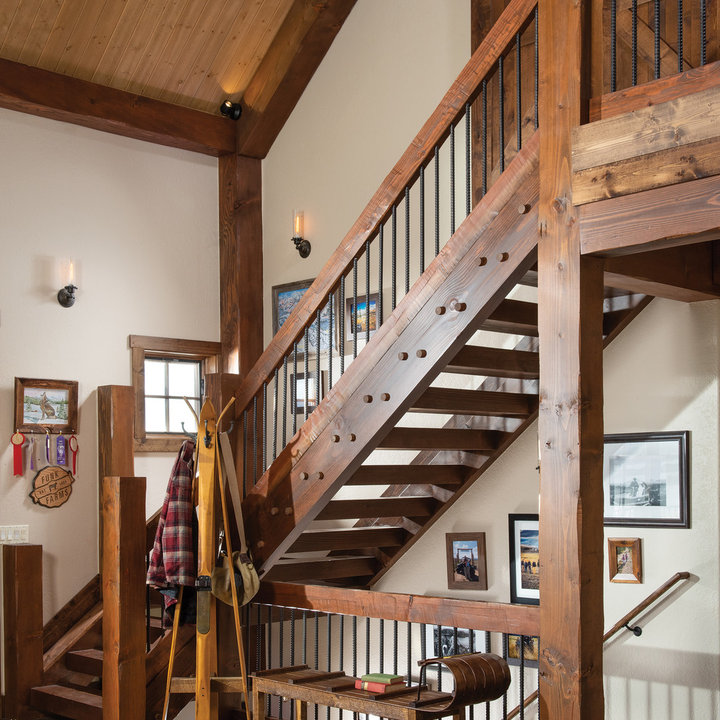 75 Beautiful Staircase with Open Risers Ideas and Designs - May 2025 ...