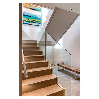 Garden Wall Residence - Contemporary - Staircase - Seattle - by Garret ...