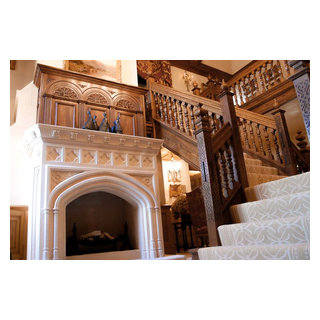 Grand Tudor Style Entrance Hall - Traditional - Staircase - Other - by ...