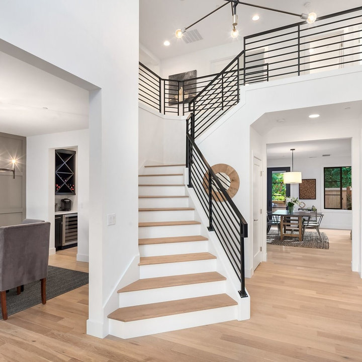 75 photos et idées déco d'escaliers avec palier - Septembre 2025 | Houzz FR