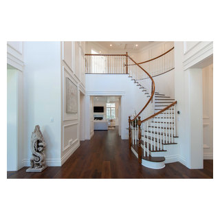 Ground Floor Side View - Traditional - Staircase - Los Angeles - by ...