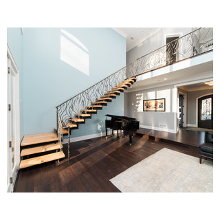 Handforged Rustic - Rustic - Staircase - Cleveland - by Heartland ...
