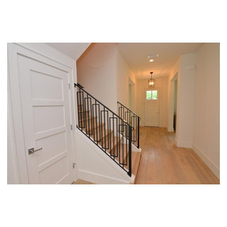 Handmade Wrought Iron Stair Railing - Contemporary - Staircase ...