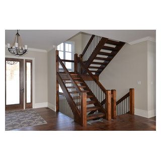 Heavy Timber Stairs - Craftsman - Staircase - Toronto - by Timmerman ...