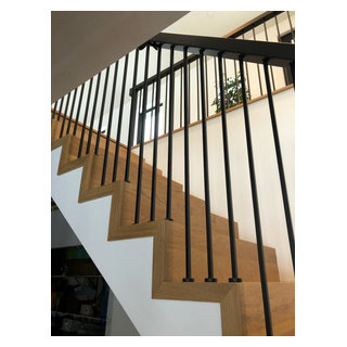 Infinity Staircase - Craftsman - Staircase - Toronto - by TFP Stairs ...