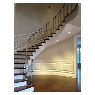 Interior Iron Work - Contemporary - Staircase - New York - by HMH Iron ...