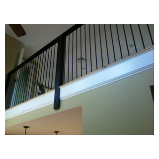 Interior Railing - Contemporary - Staircase - Boston - by Cape Cod ...
