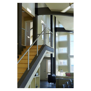 Interior Stair - Modern - Staircase - Chicago - by Kipnis Architecture ...