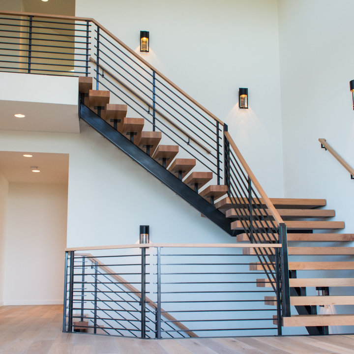 75 Beautiful Floating Staircase Ideas & Designs - April 2022 | Houzz AU