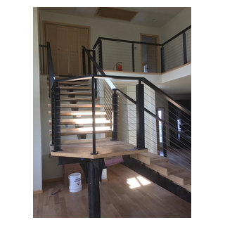 Lee Residence--Contemporary Interior Stairs - Contemporary - Staircase ...