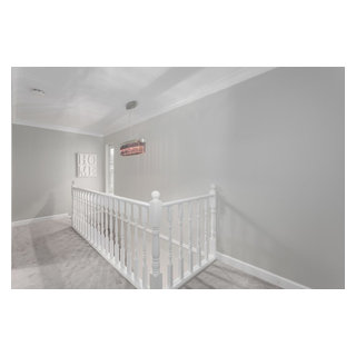Lower Shaughnessy Condo Renovation - Transitional - Staircase ...