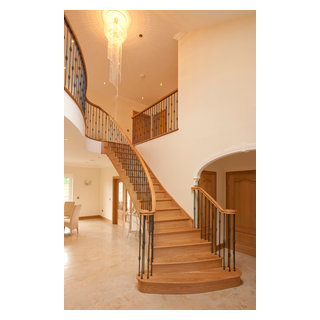 Luxury Staircase Fife - Contemporary - Staircase - Other - by Haldane ...