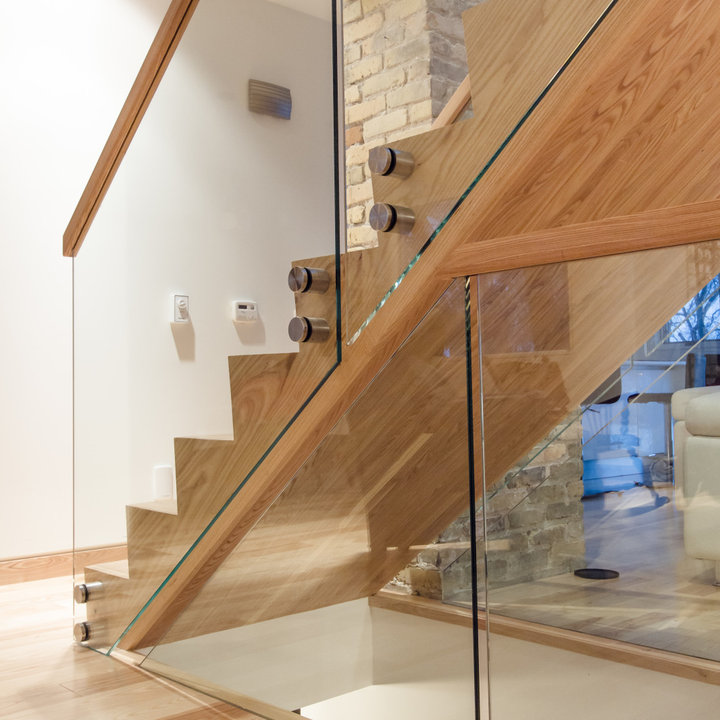 Wood Hand Rail - Photos & Ideas | Houzz
