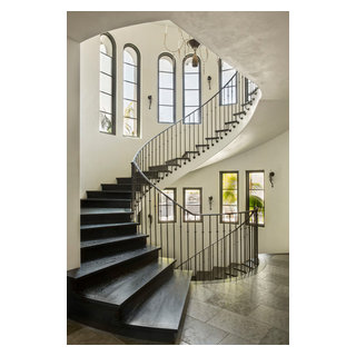 Manhattan Beech - Mediterranean - Staircase - Seattle - by David Falk ...