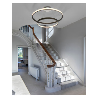 Manor House Renovation - Contemporary - Staircase - Gloucestershire ...